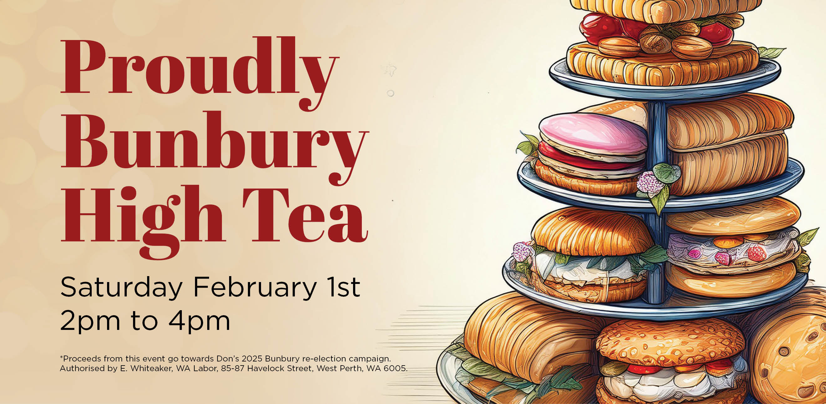 Proudly Bunbury High Tea